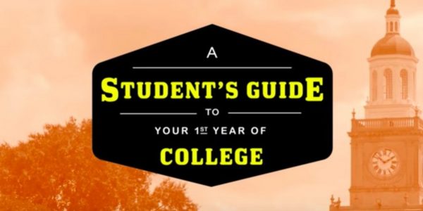“A Student’s Guide to Your First Year of College” YouTube Series ...