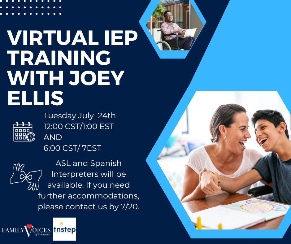 Virtual IEP Training with Joey Ellis • TNSTEP